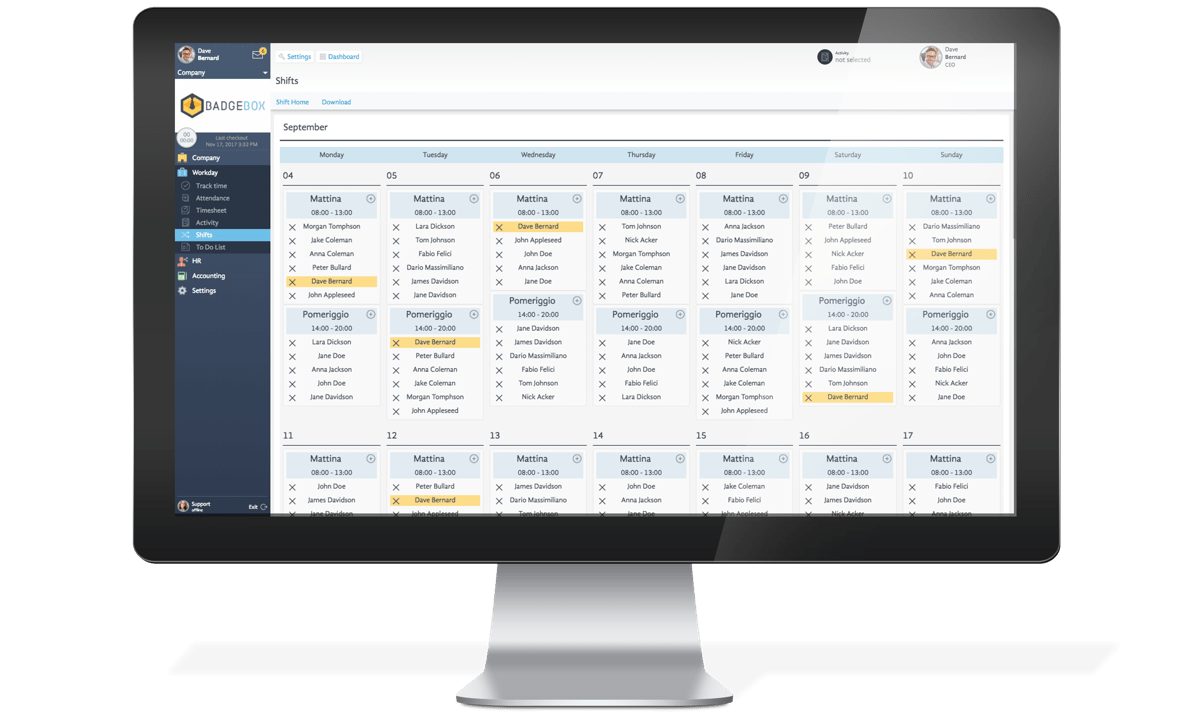 BadgeBox | Functionalities