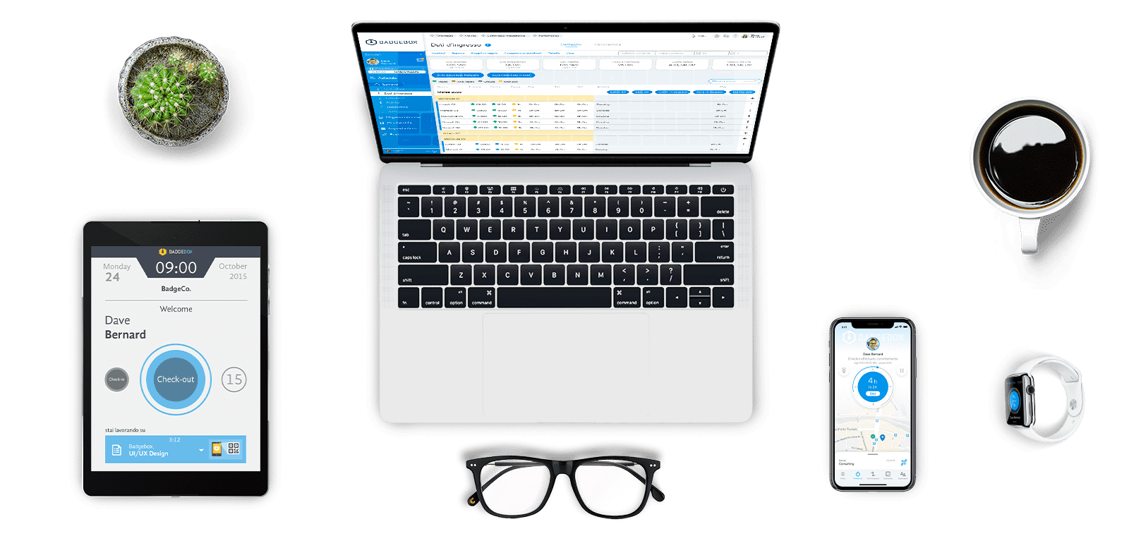BadgeBox | Timesheet and Production Control